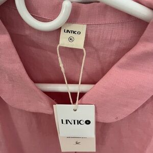 Lintico | Tops | Linen Top Xl | Poshmark